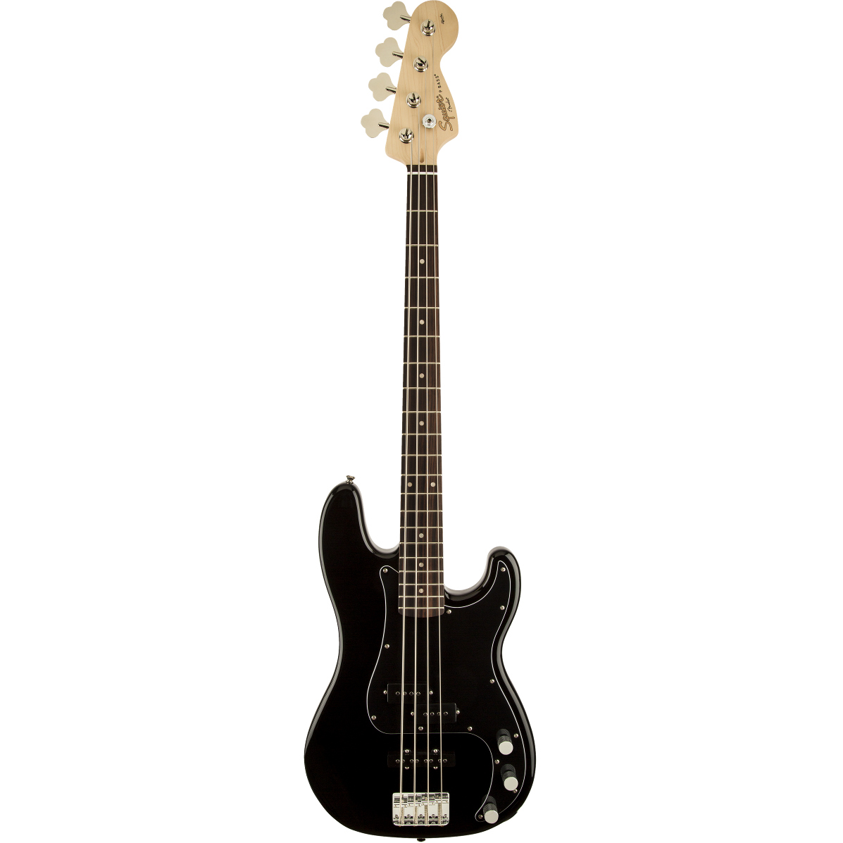 Squier Affinity Series Precision Bass PJ In Black – Hickies Music